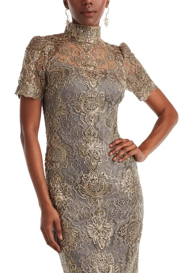 tadashi shoji miranda sequin embroidered dress Pemma Sequin Embroidered Tiered Gown – Tadashi Shoji Official Online  Boutique main image 0