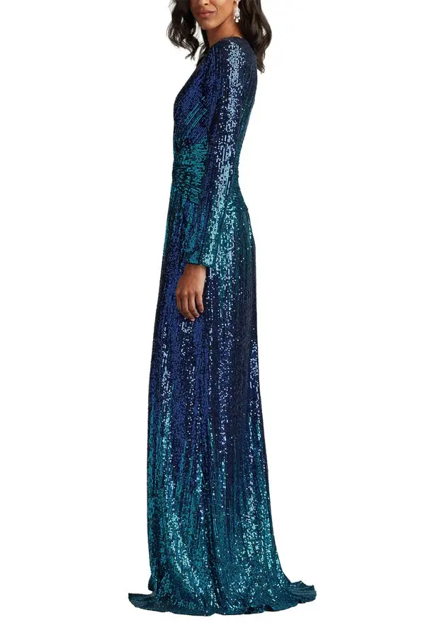 Tadashi Shoji Ansel Sequin Gown