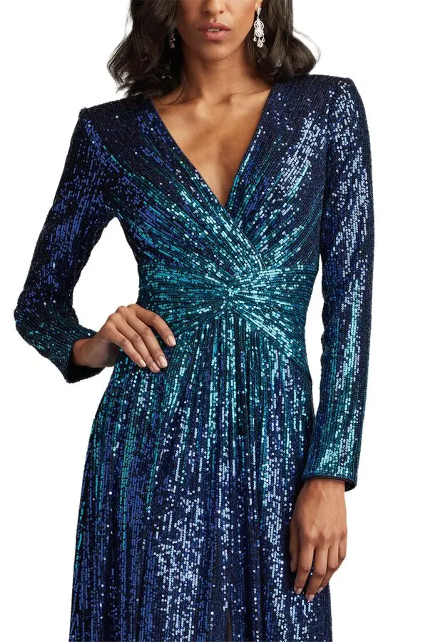 Tadashi Shoji Ansel Sequin Gown