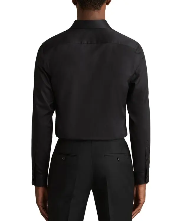 REISS Long Sleeve Button Front Shirt