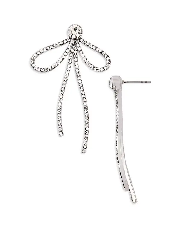 Baublebar Madeline Bow Earrings - Clear