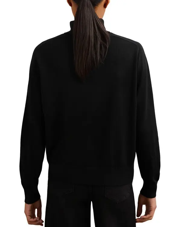 REISS Wendy Roll Neck Wool Sweater