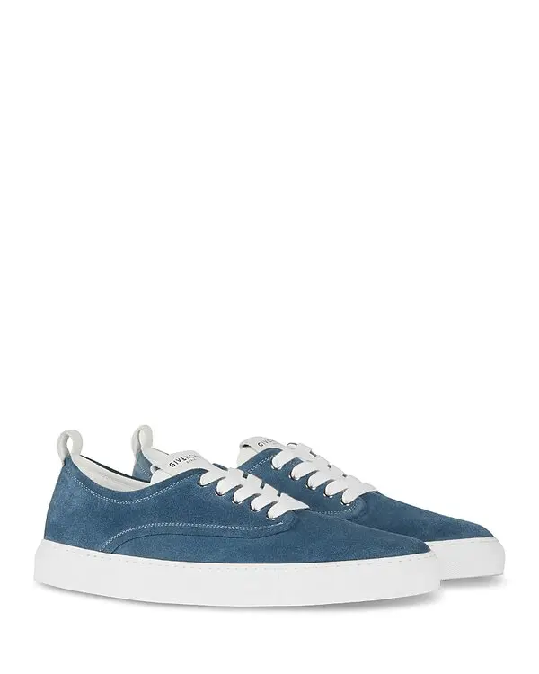 Givenchy Lace Up Sneakers - Denim Blue