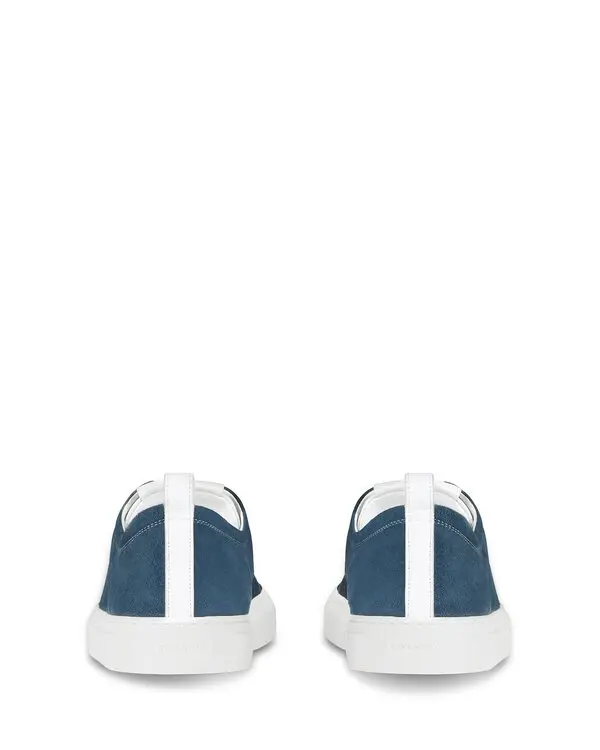 Givenchy Suede Lace-up Sneakers - Denim Blue