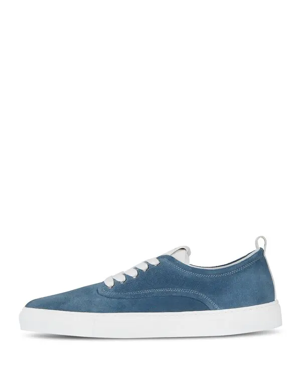 Givenchy Suede Lace-up Sneakers - Denim Blue