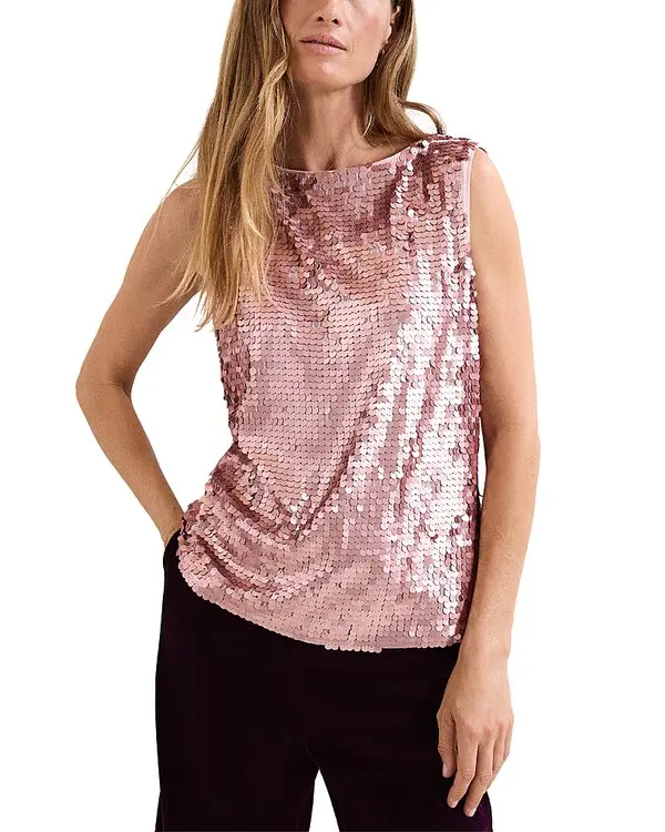 PHASE EIGHT Tasha Sequin Top