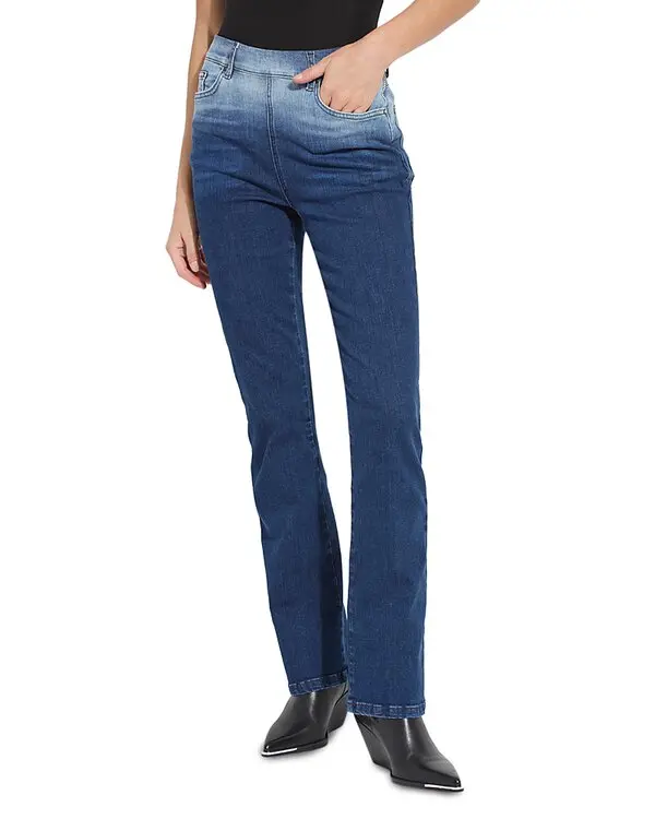 Lyssé Lianna High-rise Flare Leg Denim Jeans