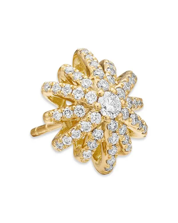 David Yurman Starburst Diamond Stud Earrings