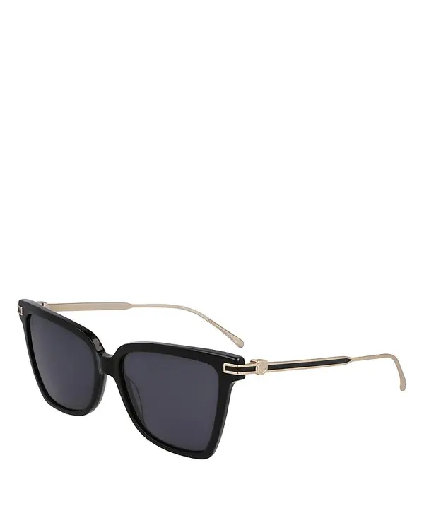 FERRAGAMO Gancini Butterfly Sunglasses - Black