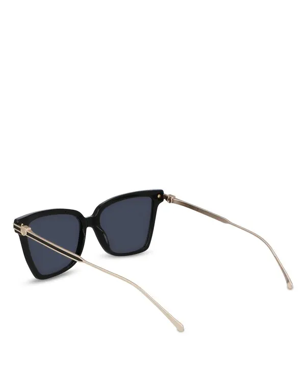 FERRAGAMO Gancini Butterfly Sunglasses - Black