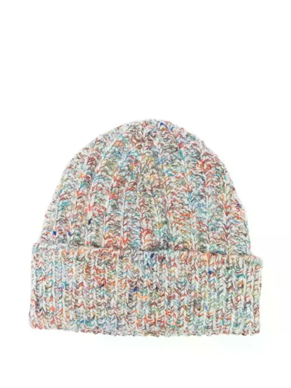 Loewe Ribbed Knit Beanie