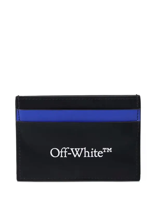 Off-White Logo-detail Cardholder - Black