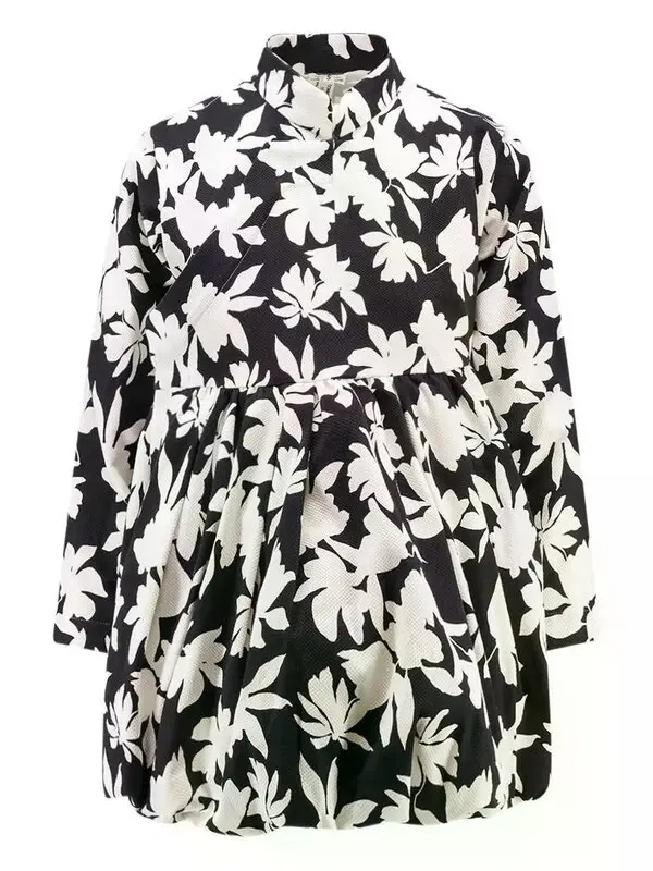 Play Comme Des Garcon Leaf-print Jacket