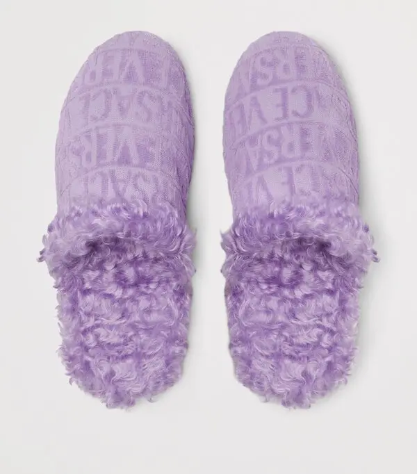 Versace Monogram Slipper - Neutral
