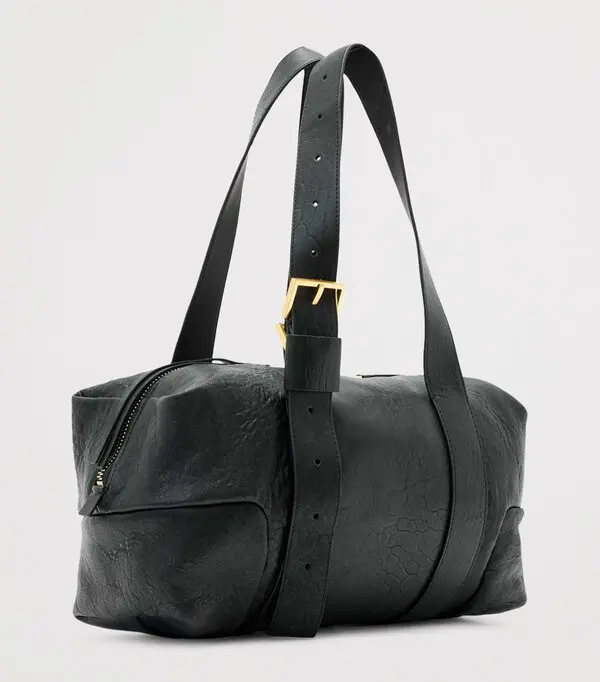 ALLSAINTS Leather Ares Shoulder Bag - Black