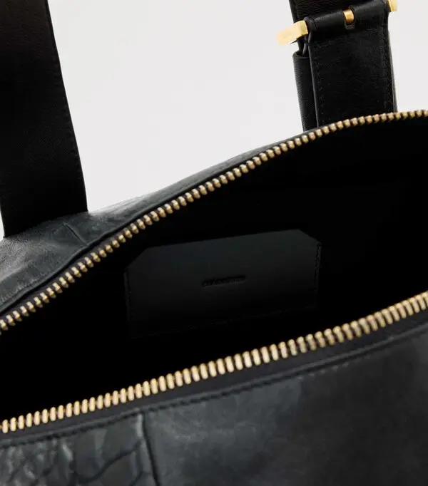 ALLSAINTS Leather Ares Shoulder Bag - Black