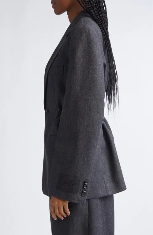 Alexander Wang Oversized Wool Gabardine Blazer