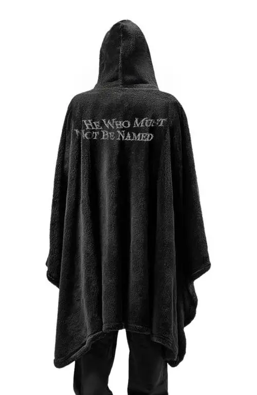 BLVCK Harry Potter X 'tom Riddle' Hooded Blanket