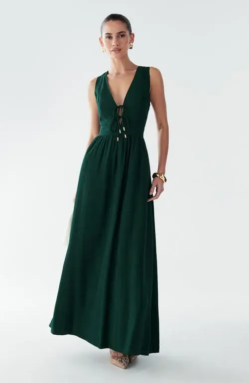 BWLDR Amber Maxi Dress - Emerald