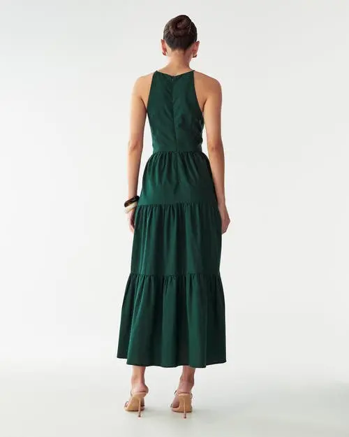 WILLA Aquila Maxi Dress - Emerald