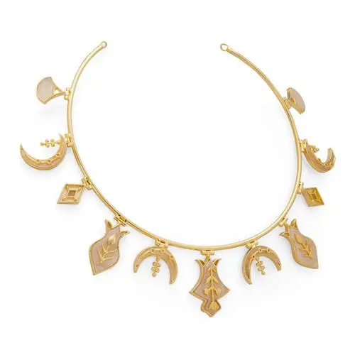 DHWANI BANSAL Hamsa Choker Necklace