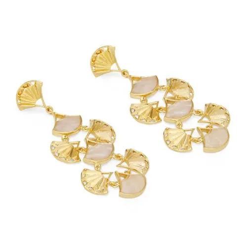 DHWANI BANSAL Pankha Drop Earrings