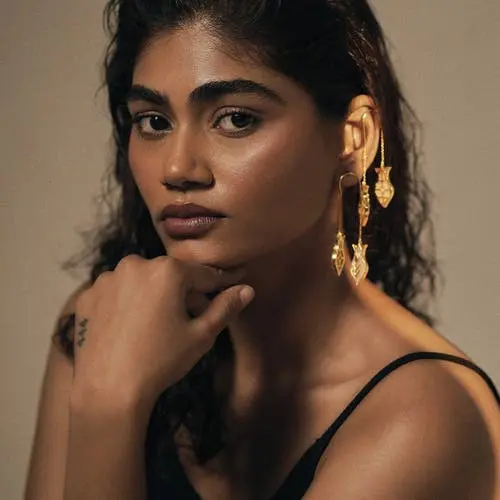 DHWANI BANSAL Amphora Dangle Earrings