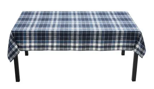 TAG Mirage Plaid Tablecloth Cotton Machine Washable Perfect Christmas