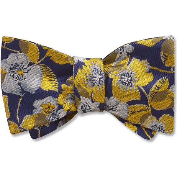 BEAU TIES OF VERMONT Florabunda Bow Tie - Self-tie