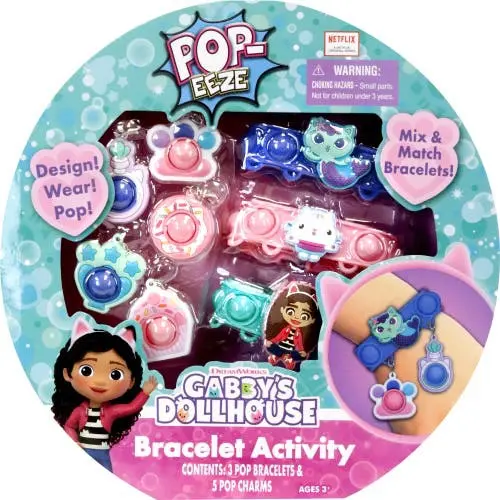 GABBY'S DOLLHOUSE Bracelet Activity Set - Multicolored