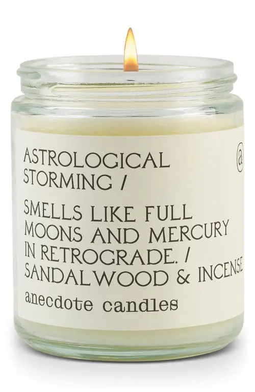 ANECDOTE CANDLES Astrological Storming Candle