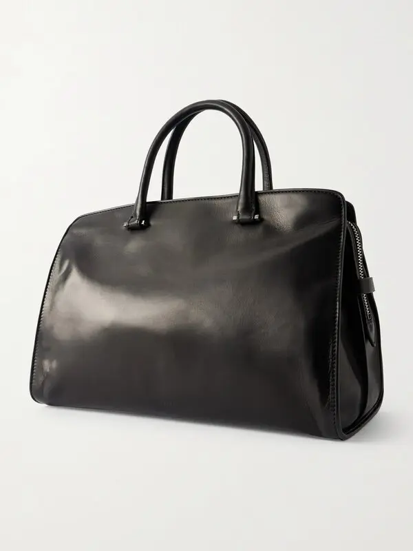 METIER Private Eye Leather Tote - Black