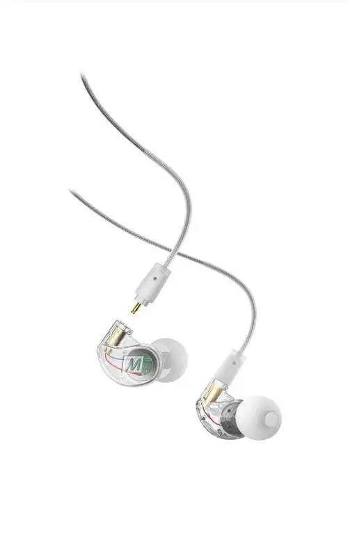 MEE AUDIO M6 Pro Noise-isolating Musician's In-ear Monitors - Clear