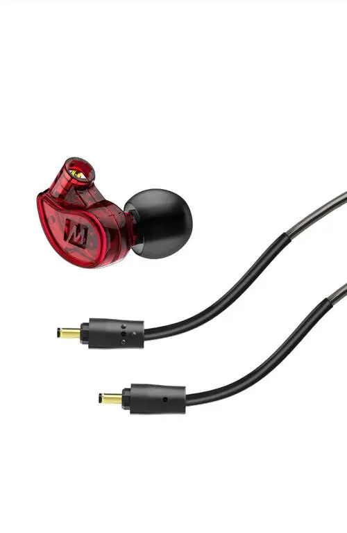 MEE AUDIO M6 Pro Noise-isolating Musician's In-ear Monitors - Red