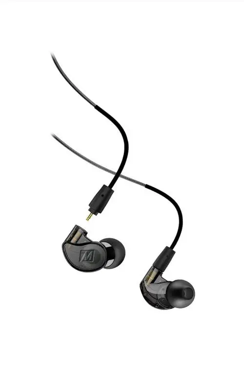 MEE AUDIO M6 Pro Noise-isolating Musician's In-ear Monitors - Smoke