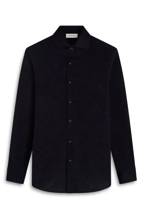 Bugatchi Devon Ooohcotton® Mélange Button-up Shirt