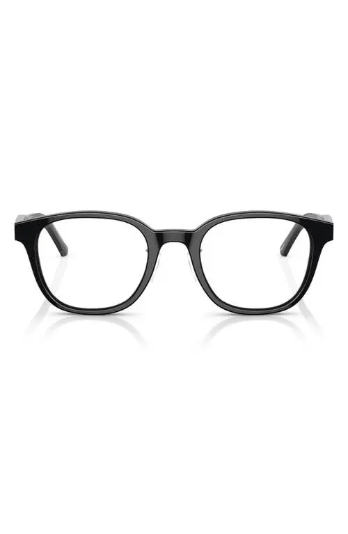 Emporio Armani 49mm Phantos Eyeglasses - Black/demo Lens