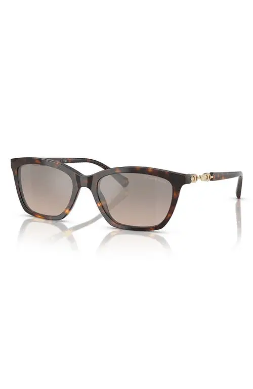 Emporio Armani 56mm Cat Eye Sunglasses