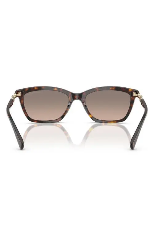 Emporio Armani 56mm Cat Eye Sunglasses