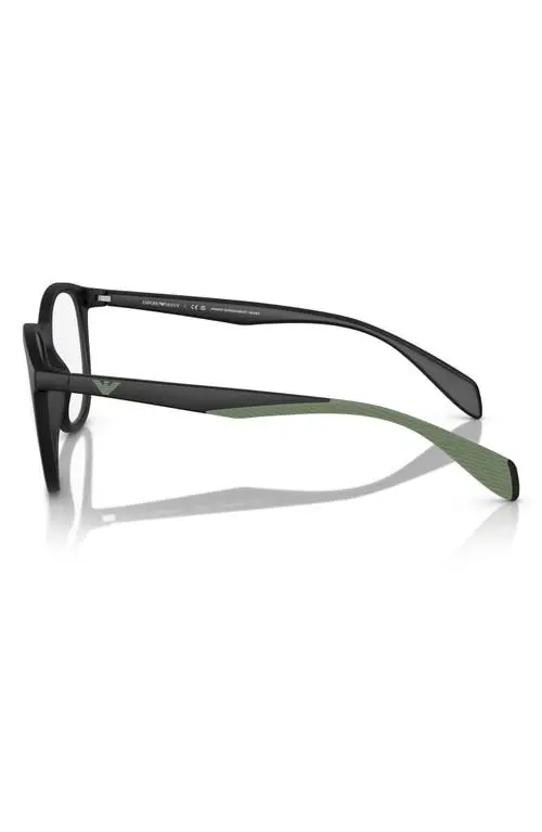 Emporio Armani 52mm Phantos Optical Eyeglasses