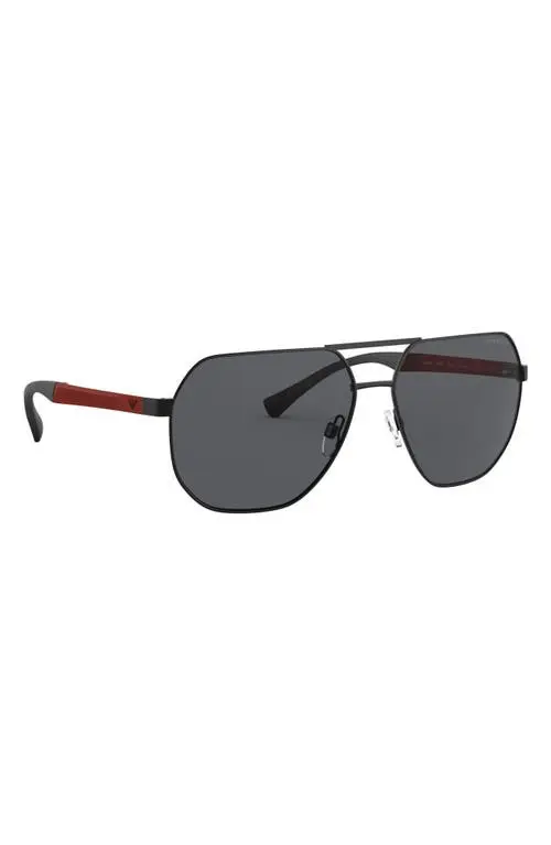 Emporio Armani 61mm Square Sunglasses