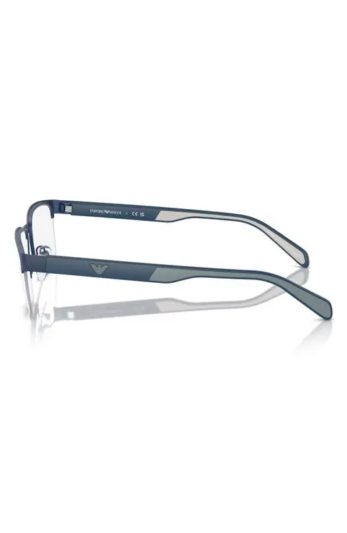 Emporio Armani 54mm Irregular Eyeglasses