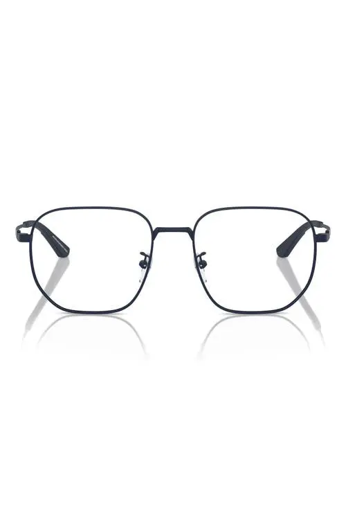 Emporio Armani 54mm Optical Glasses - Matte Blue/demo Lens
