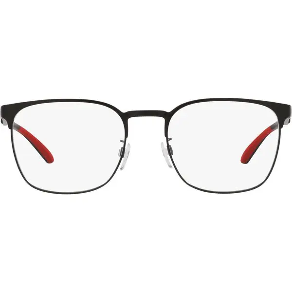 Emporio Armani 55mm Pillow Optical Glasses - Matte Black/demo Lens