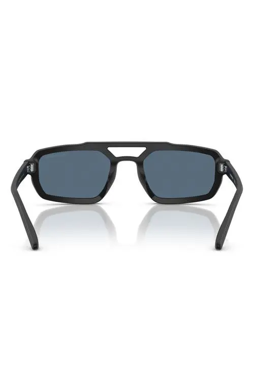 Emporio Armani 53mm Irregular Sunglasses