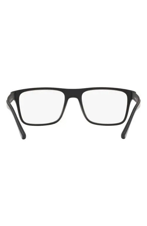 Emporio Armani 52mm Rectangle Eyeglasses