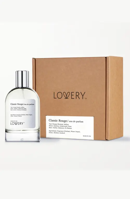 LOVERY Classic Rouge Eau De Parfum, Made In Usa
