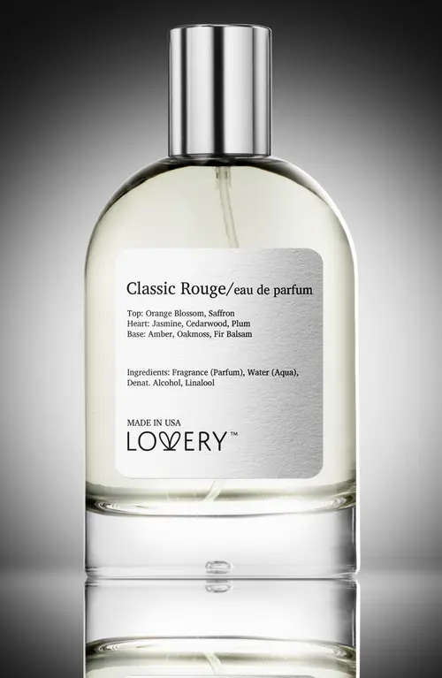 LOVERY Classic Rouge Eau De Parfum, Made In Usa
