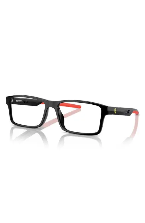 SCUDERIA FERRARI 57mm Rectangle Eyeglasses