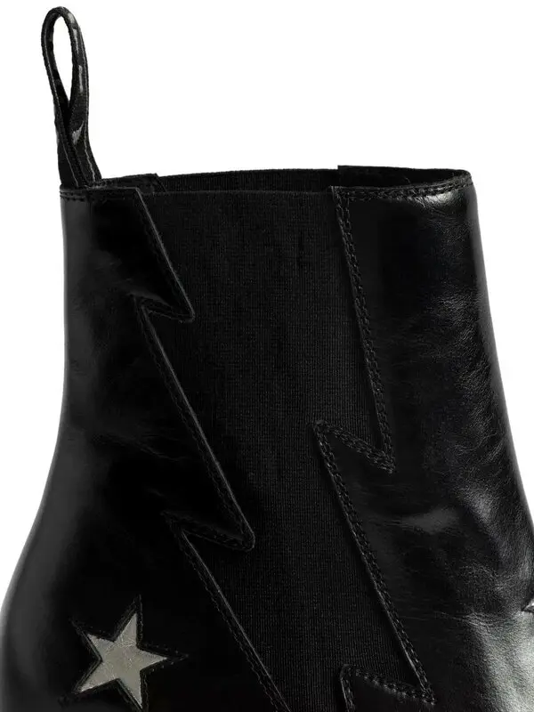 Zadig&Voltaire Tyler Star Lightning Ankle Boots